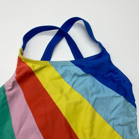 Mini Boden | Swim | Mini Boden Rainbow One Piece Swimsuit Sz 67 Yrs ...